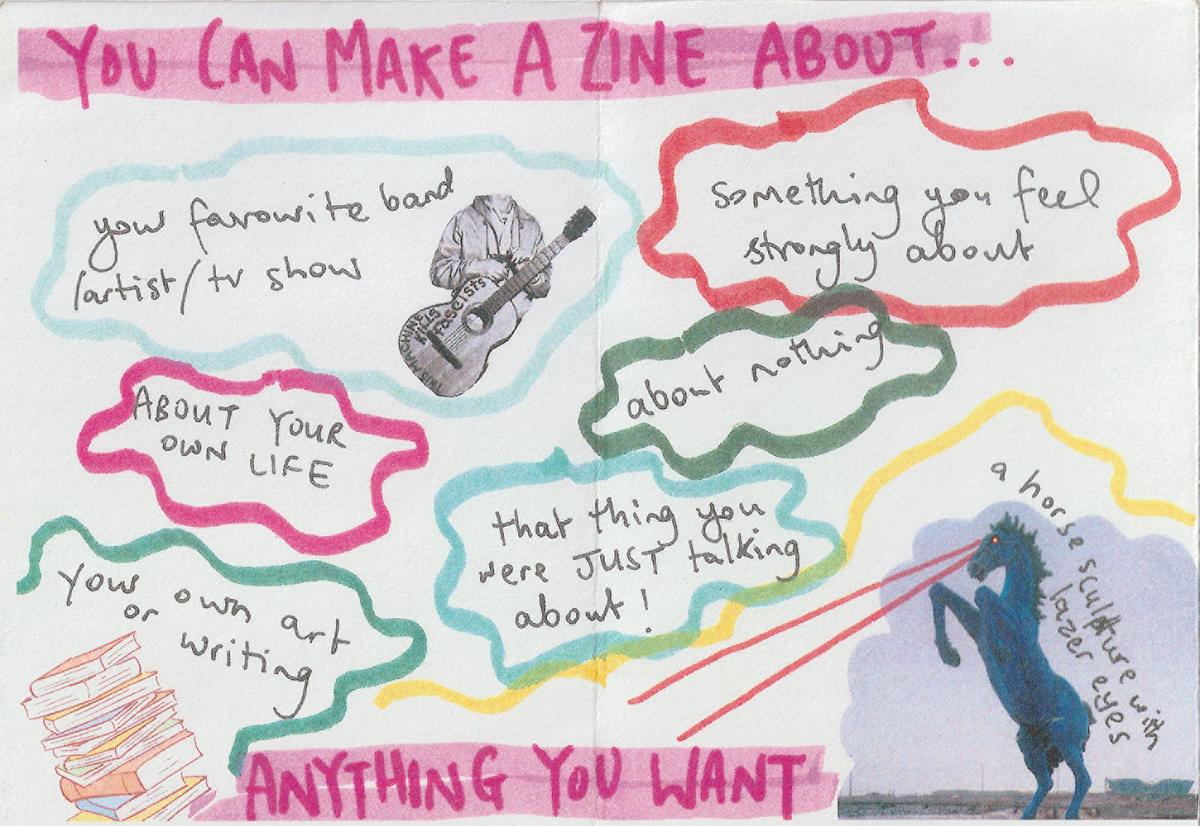 How to make a zine - Scottish Book Trust